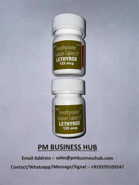 Lethyrox 125 Mcg At ₹ 2500bottle Thyronorm Tablet In Nagpur Id