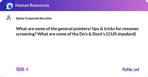 What Are Some Of The General Pointers Tips And Tric Fishbowl