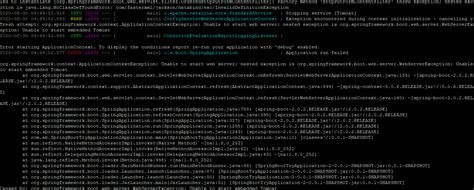 Amazon Web Services Unable To Start Embedded Tomcat On Ec2 Instance