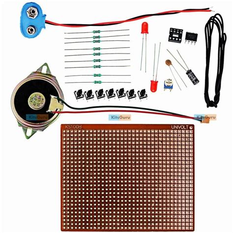 Toy Organ Using 555 Timer Circuit At ₹ 149 Piece Electronic Circuits