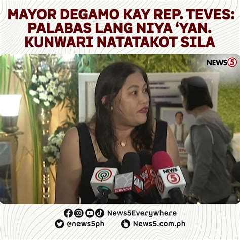 News5 On Twitter NATATAKOT DIN PALA ANG NANANAKOT Hindi Naniniwala