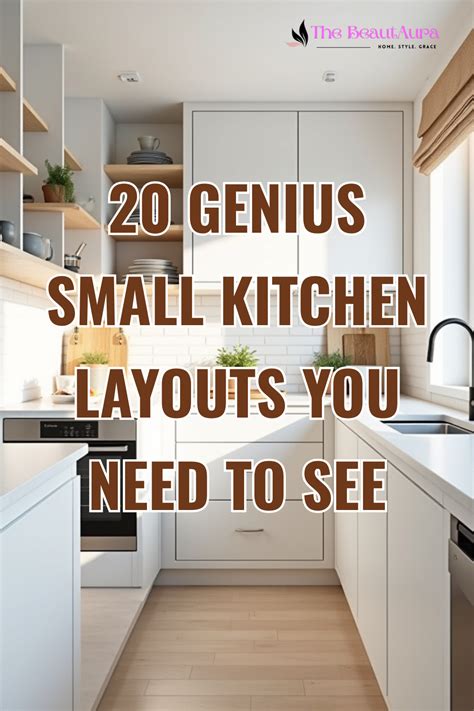 20 Genius Small Kitchen Layouts You Need To See Small Kitchen Layouts