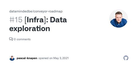 [infra] data exploration · issue 15 · datamindedbe conveyor roadmap
