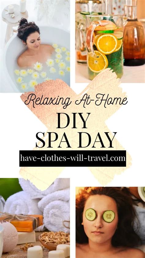 How To Have A Relaxing Diy Spa Day At Home Diy Spa Day Diy Spa Spa