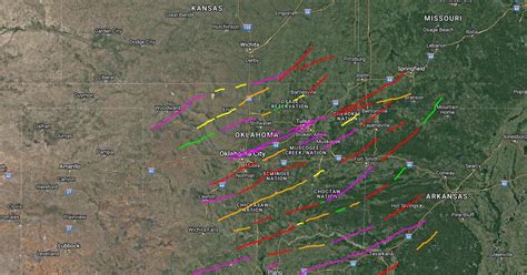 Hypothetical Tornado Outbreak Scribble Maps