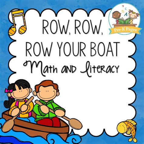 Row Row Row Your Boat Activities Atelier Yuwa Ciao Jp
