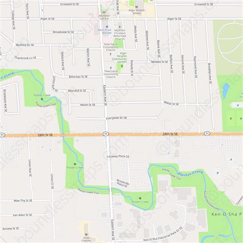 Kentwood Vector Map Modern Atlas Ai Pdf Boundless Maps Map