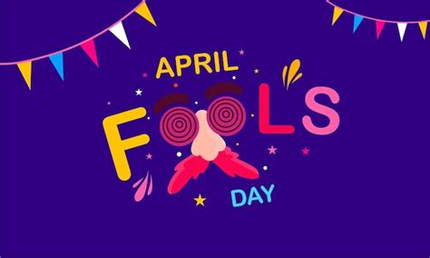Premium Vector April Fools Day With Funny Prank Illustration Vector