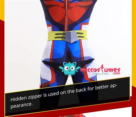 My Hero Academia All Might Toshinori Yagi Hero Suit Jumpsuit 3d Printed