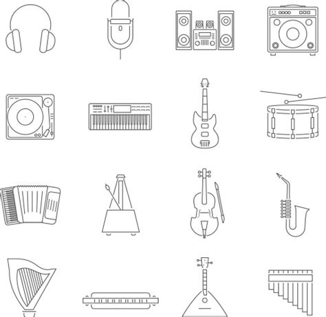 Keyboard Outline Vector Images Over 23000