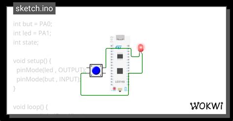 Wokwi Online ESP STM Arduino Simulator