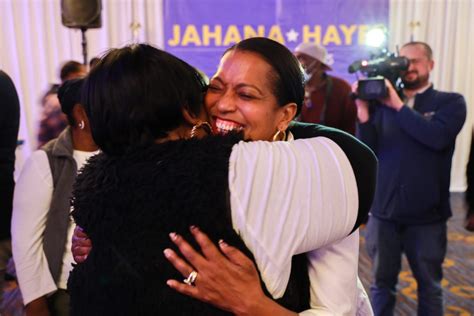 Jahana Hayes Re Elected In Cts 5th District Beating George Logan