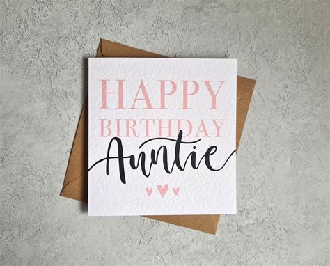Happy Birthday Auntie Birthday Aunty Aunt Great Aunt Pretty Birthday