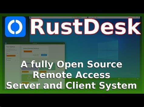 Free Video Rustdesk An Open Source Self Hosted Alternative To