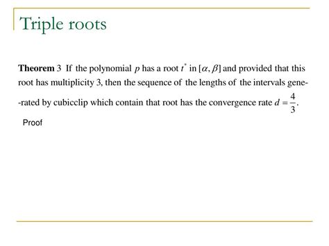 Ppt Compute Roots Of Polynomial Via Clipping Method Powerpoint