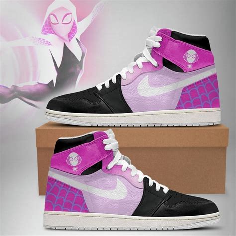 Gwen Stacy Air Jordan 1 High Top Shoes SMGSAJ4 Shoesmates