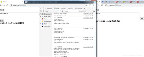 Springbootwebsocket点对点消息通讯应用springboot Onmessagecharsequence Charsequence Csdn博客