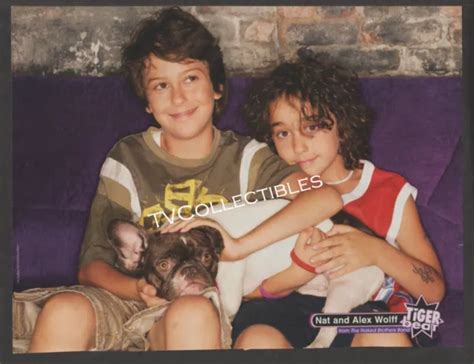 MAGAZINE PINUP ALEX NAT WOLFF Naked Brothers Band 2000s Back