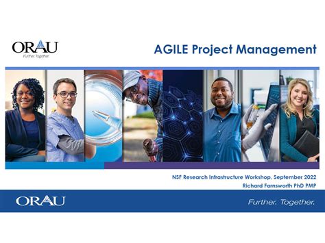 AGILE Project Management NSF Research Infrastructure Outreach