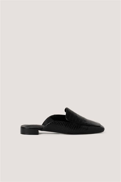 Croc Slip In Loafers Black Na Kd