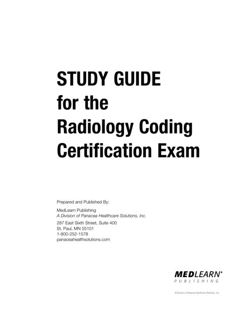 Diagnostic Radiology Coding Guidelines At Melissa Wolf Blog
