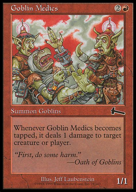 Goblin Medics Printings Prices And Variations Mtg