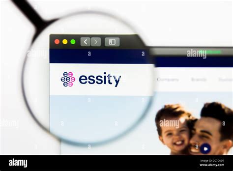 Los Angeles California Usa 13 March 2019 Illustrative Editorial Essity Ab Website Homepage