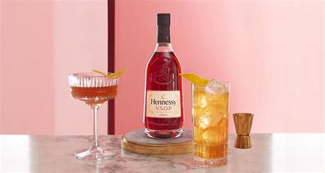 Three Cognac Cocktail Recipes With Hennessy Vsop
