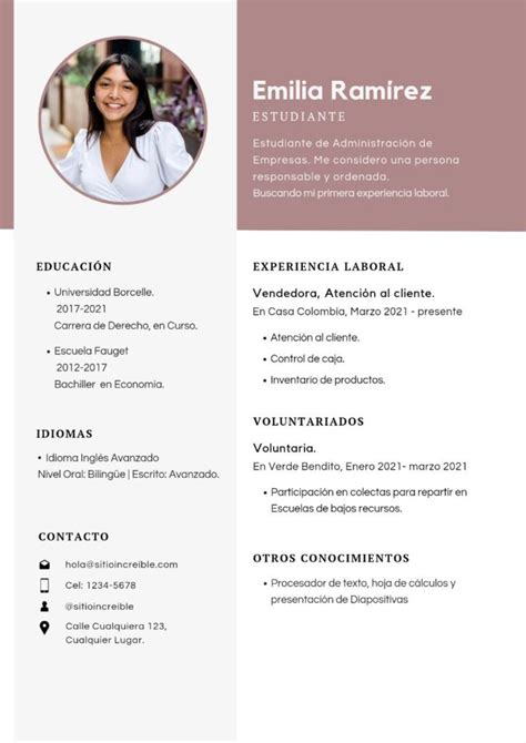 Crea Un Curriculum Vitae Llamativo En 10 Minutos Tu Buen Empleo