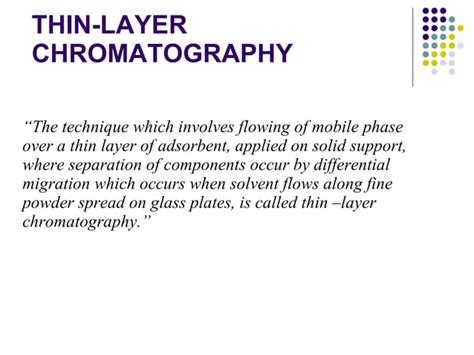 Partition Chromatography 3 Ppt Chemistry Science