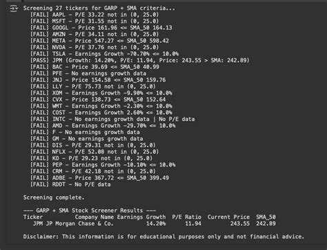 4 Python Screener For Growth Value And Momentum Stocks