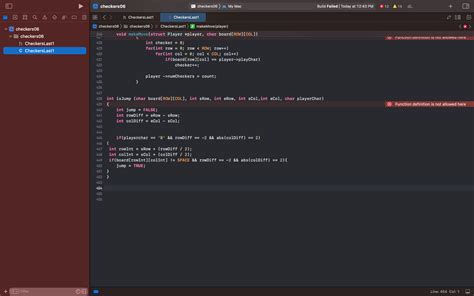 Help With Programming With C Work Build Failing On Chegg