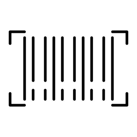 Premium Vector Bar Code Vector Illustration