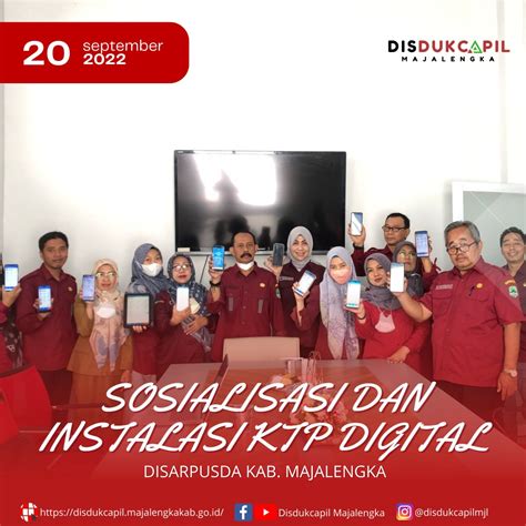 Sosialisasi Dan Instalasi KTP Digital Bagi ASN Di Lingkungan Kantor Dinas Arsip Dan Perpustakaan