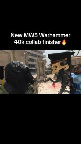 Leaked Warhammer K Finisher In Cod Mw Lol So Werid Seeing A Train Doing It But We Get