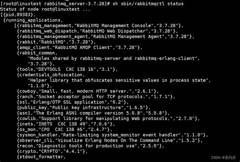 rabbitmq命令行监控命令详解 rabbitmq命令行工具 csdn博客