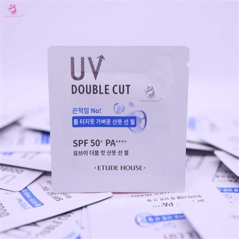 Jual Etude House Uv Double Cut Fresh Sun Gel 1ml Sample Shopee Indonesia