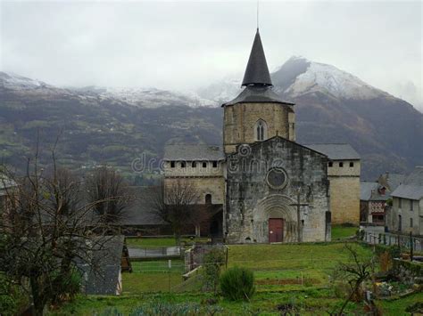 Abbey Of Saint Savin In The French Pyrenees Stock Image Image Of French Village 276570043