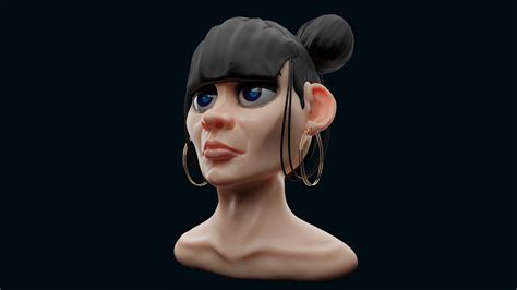 Stylized Character Sculpt In Blender Timelapse 1 Youtube