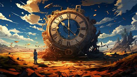 时间流逝的时钟插画图片下载 正版图片600477840 摄图网