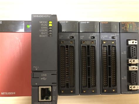 Yahooオークション 三菱電機 Mitsubishi シーケンサ Plc Q06udehcpu