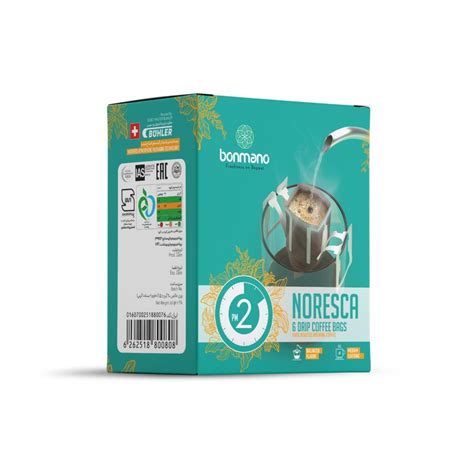 خرید انواع قهوه نورسکا ‌خرید انواع قهوه دمی چکه‌ای بن‌مانو