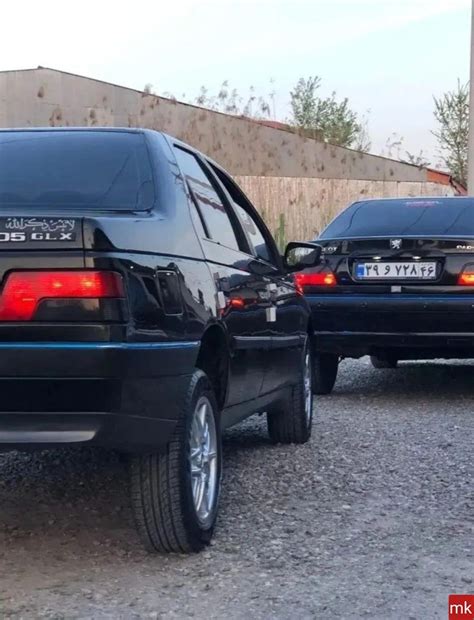 عکس ماشین ۴۰۵ شوتی مشکی