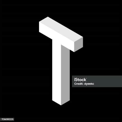 3d 字母 T 徽標圖示設計範本元素向量圖形及更多光圖片 光 剪裁圖 商務 Istock