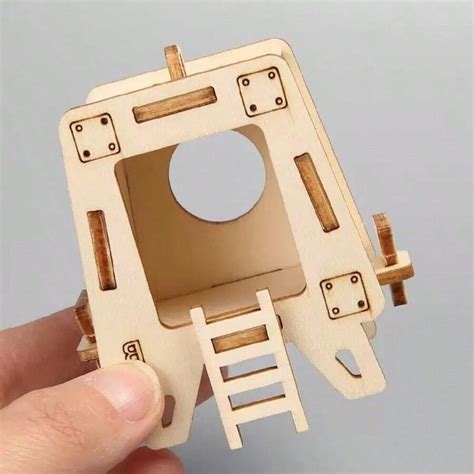 Kit De Experimento Científico De Cápsula De Pouso Em Marte Diy