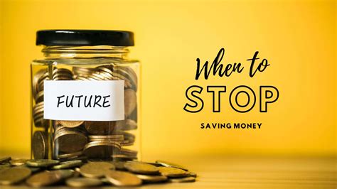 When To Stop Saving Money Christian Wealth