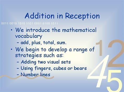 Numeracy Evening Reception Numbers Recognising Numbers Cardinality Of