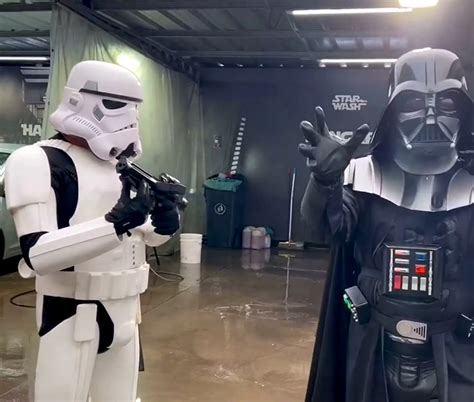 Disneys Lucasfilm Sues Star Wars Themed Car Wash In Chile Carscoops