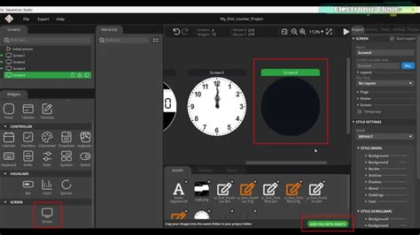 Smart Watch For Couple Using Esp C Squareline Studio Lvgl
