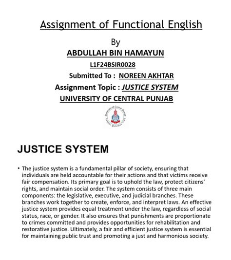 Assignment Functional English Pdf